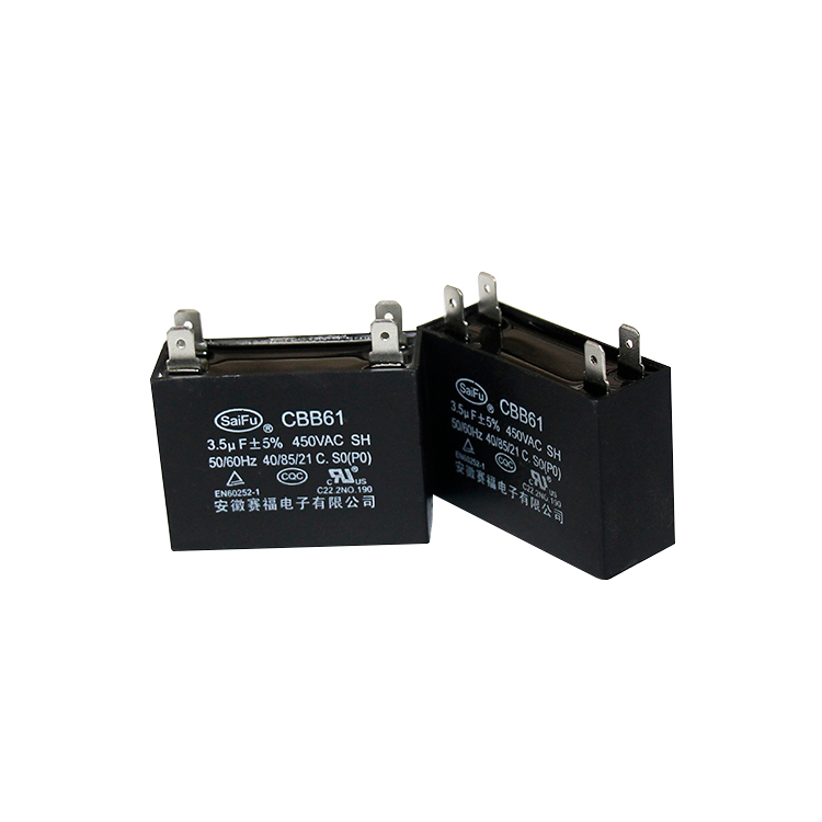 CBB61 capacitor 450VAC 3.5uf,fan capacitor,ac capacitor | safe
